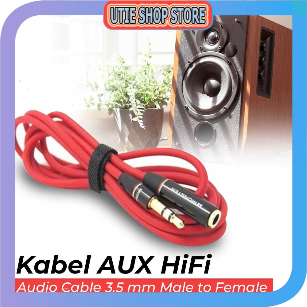 Jual UTIE STORE - MONSTER Kabel AUX HiFi Audio Cable 3.5 mm Male to ...