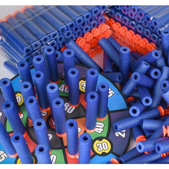 Jual Refill Peluru Busa Pistol Nerfs Softgun - Peluru Pistol SoftBullet ...