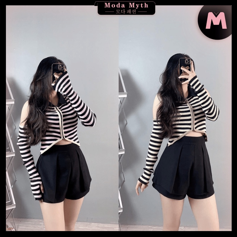 Jual MODAMYTH K09 - ATASAN WANITA BLOUSE OUTER WOMEN PREMIUM KOREAN STYLE | Shopee Indonesia