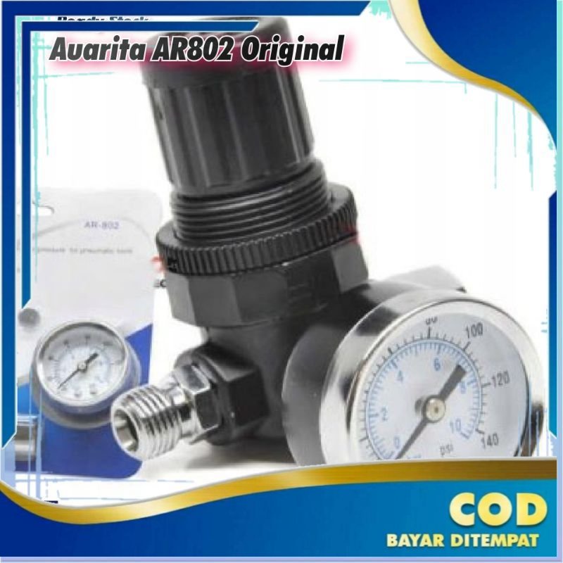 Jual Manometer Auarita Original AR802 for Spray Gun | Shopee Indonesia