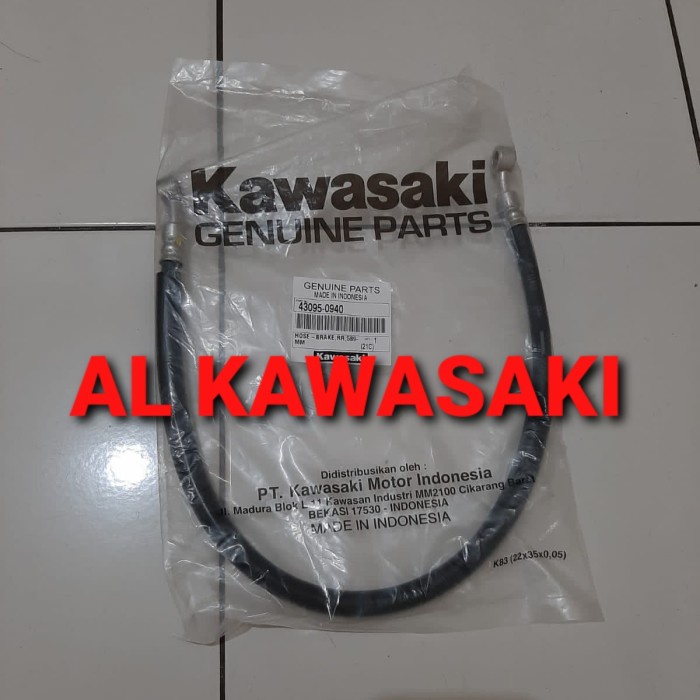 Jual selang rem tali rem belakang klx 150 klx150 original Kawasaki ...