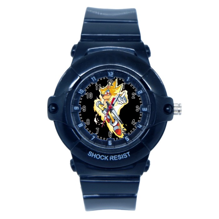 Jual Jam Tangan Super Sonic Sport Anak Karakter Super Sonic Anti Air ...
