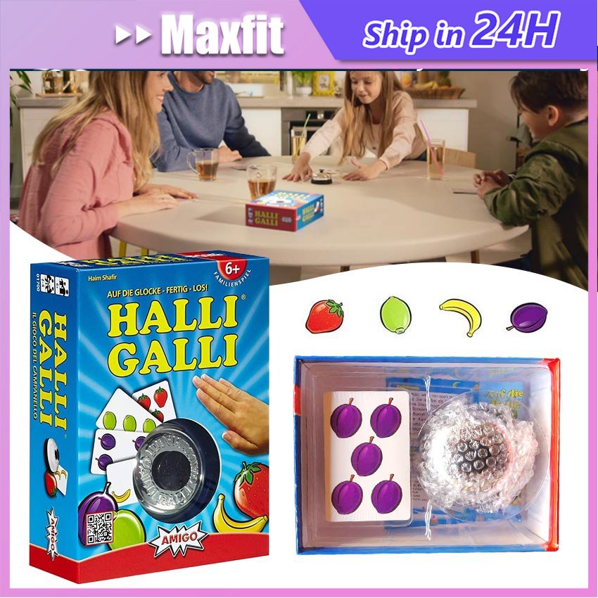 Jual Halli Galli Kartu Card Game Permainan Kartu Mainan Kartu Card ...