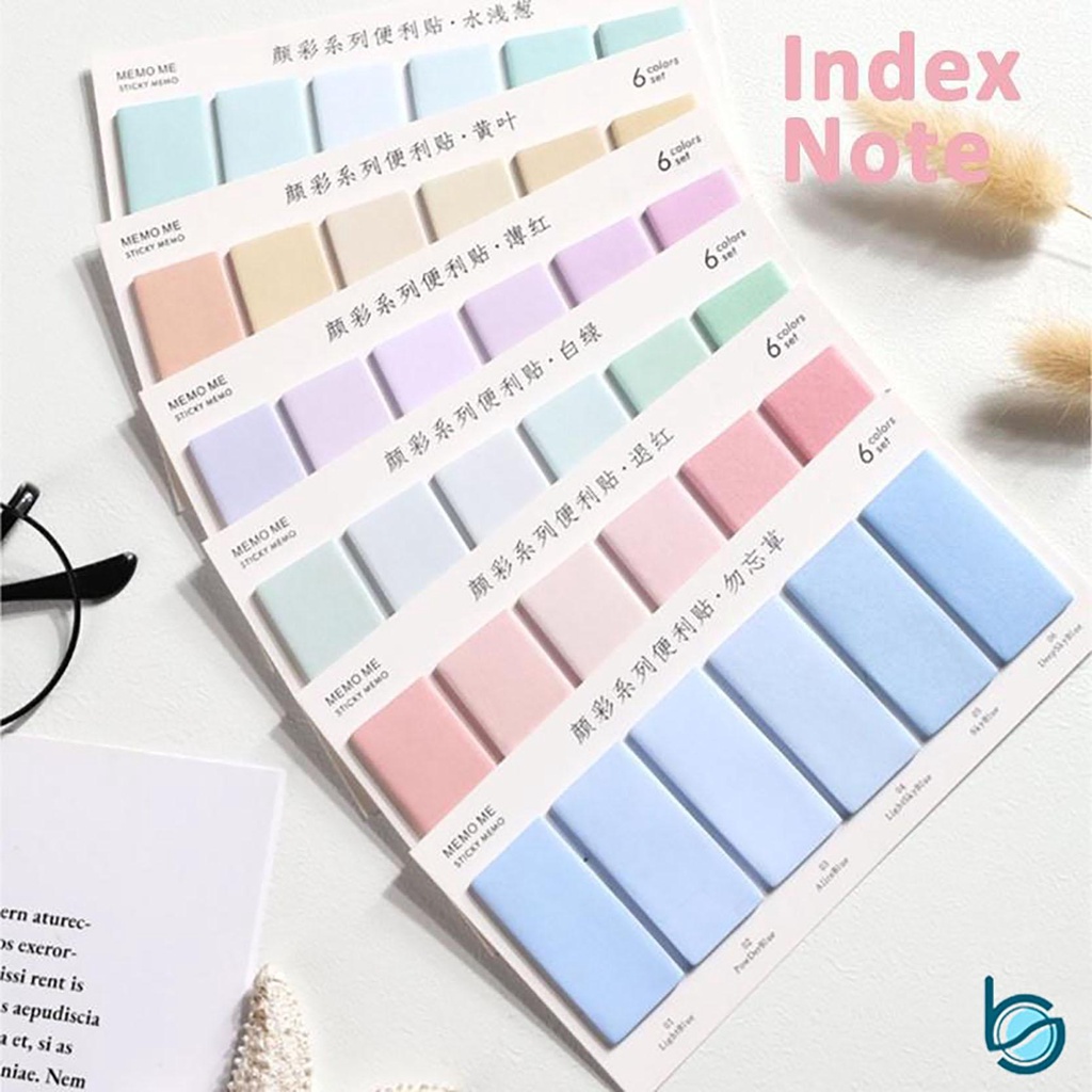 Jual Sticky Note/Memo/Index Note cute/Cute Index Note 120 Lembar - Best Stationary | Shopee ...