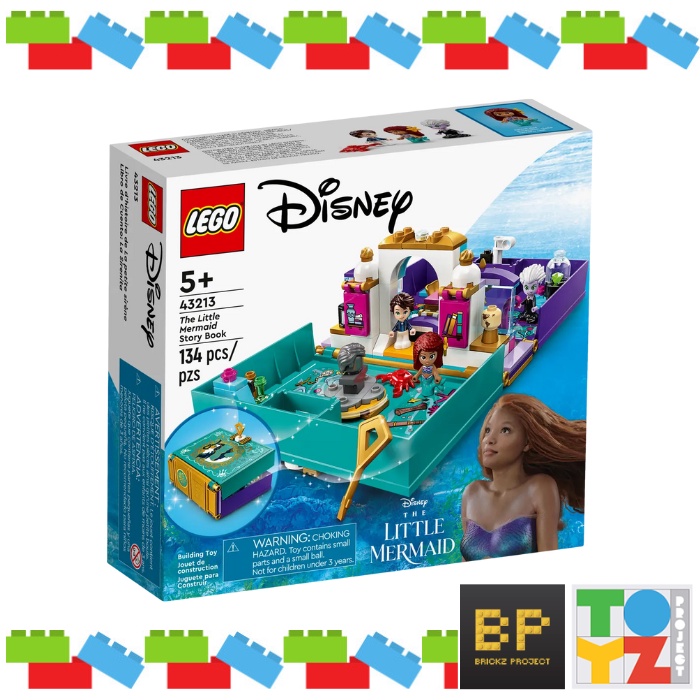 Jual Lego 43213 Disney - The Little Mermaid Story Book - Original ...