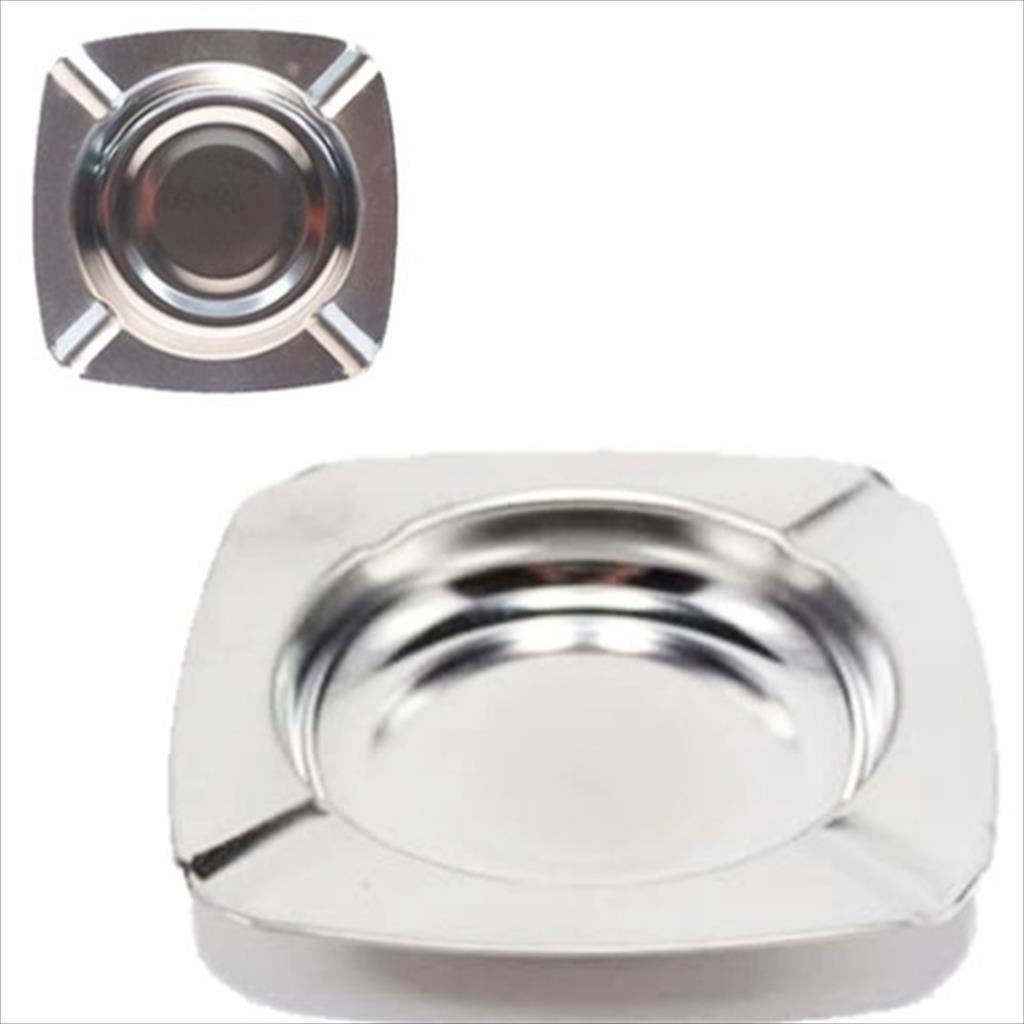 Jual ASBAK STAINLESS STEEL / ASBAK KOTAK/ ASBAK MURAH | Shopee Indonesia