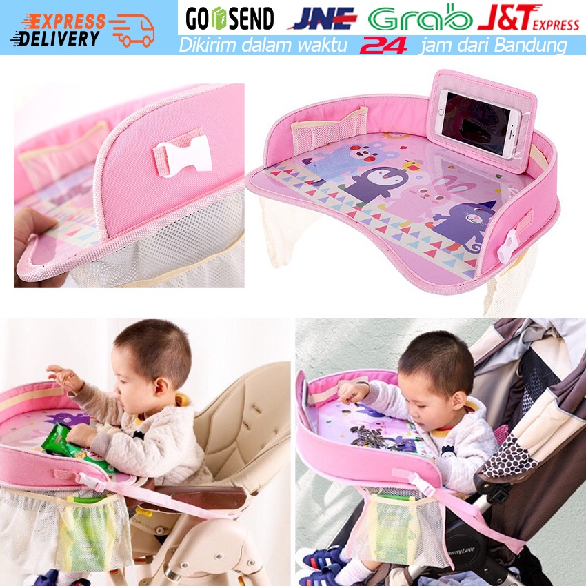 Jual Meja Makan / Meja Organizer Portable Holder Makanan / Menggambar ...