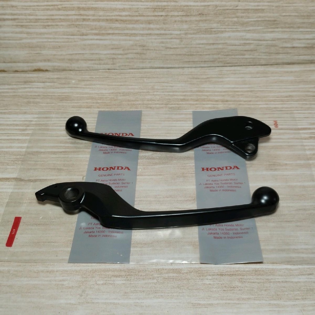 Jual Handel tuas handle Rem Hitam Set Kanan & Kiri Ring 12 CBS Matik ...