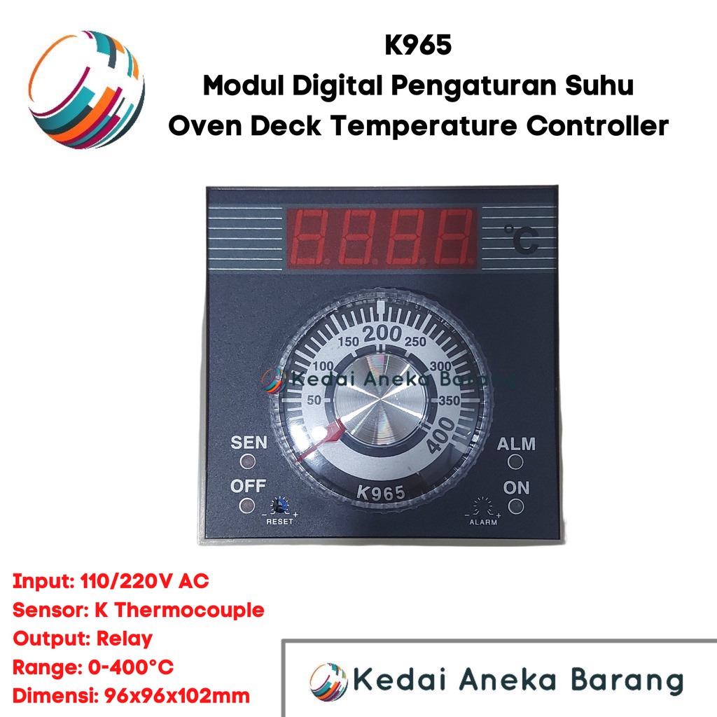 Jual K965 Module Modul Digital Oven Deck Temperature Temperatur Suhu ...