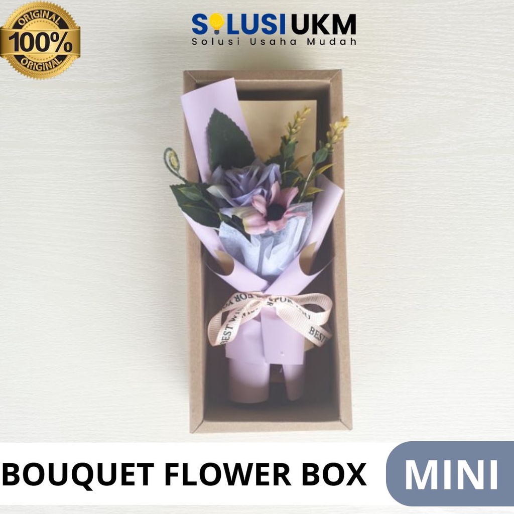 Jual Karangan Buket Bunga Mini Box Flower Box Mini Bouquet Bunga Box ...