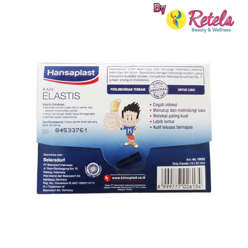 Jual HANSAPLAST KAIN ELASTIS ISI 10`76109 | Shopee Indonesia