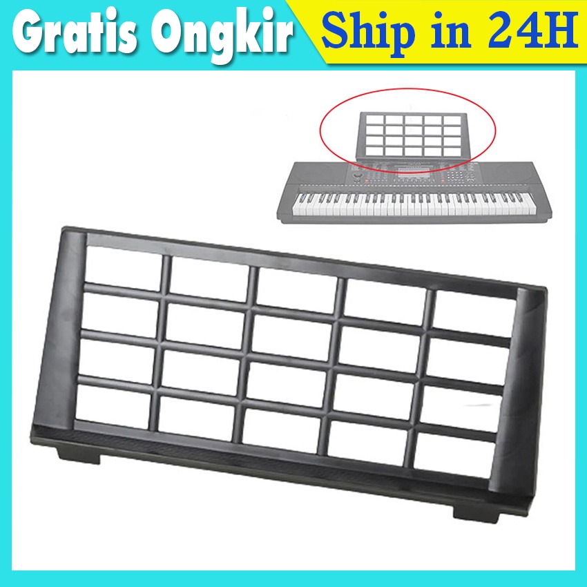 Jual Klip Stand Holder Kertas Partitur / Keyboard Portable Tahan Lama ...