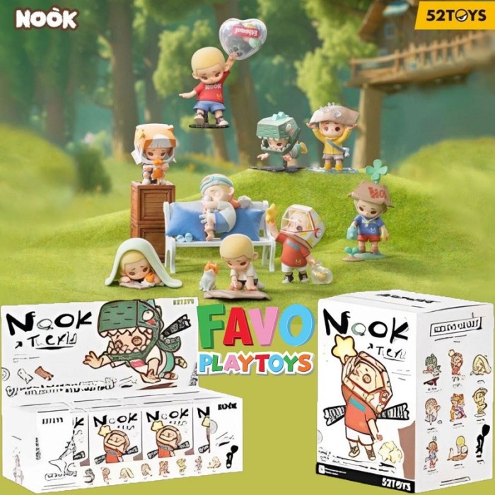 Jual 52TOYS NOOK - The Kid Series Blind Box Figure Set | Shopee Indonesia