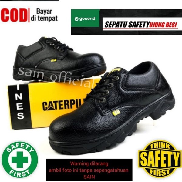 Jual sepatu safety kings Sepatu Safety Pria Ujung Besi Sepatu Kerja ...
