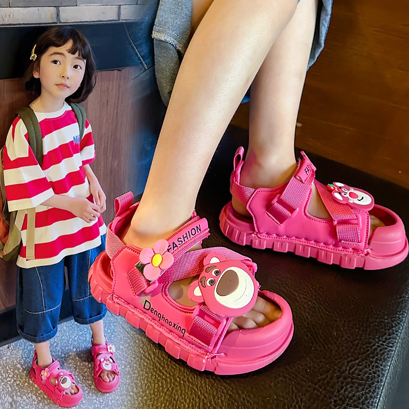 Jual PROMO 5.5 heybaby LOTSO MINI Sepatu Sandal Anak Karakter Lotso ...
