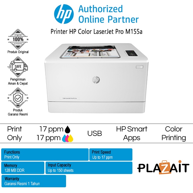 Jual Printer HP Color LaserJet Pro M155a | Shopee Indonesia