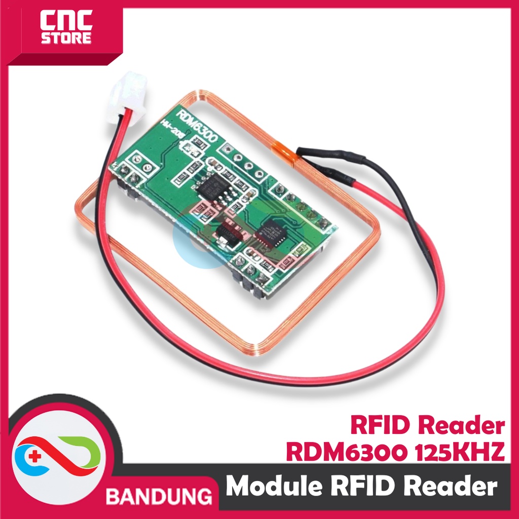 Jual MODUL RFID READER RDM6300 125KHZ | Shopee Indonesia