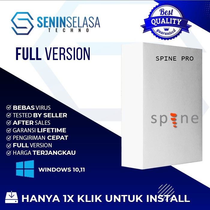 Jual Software Membuat Animasi 2D Untuk Game: Spine Pro v3.8 [WIN ...