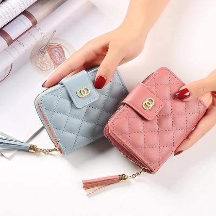 Jual ♥TMALL88♥ Dompet Wanita 616 Baru Dompet Kulit Wanita Kecil Warna ...