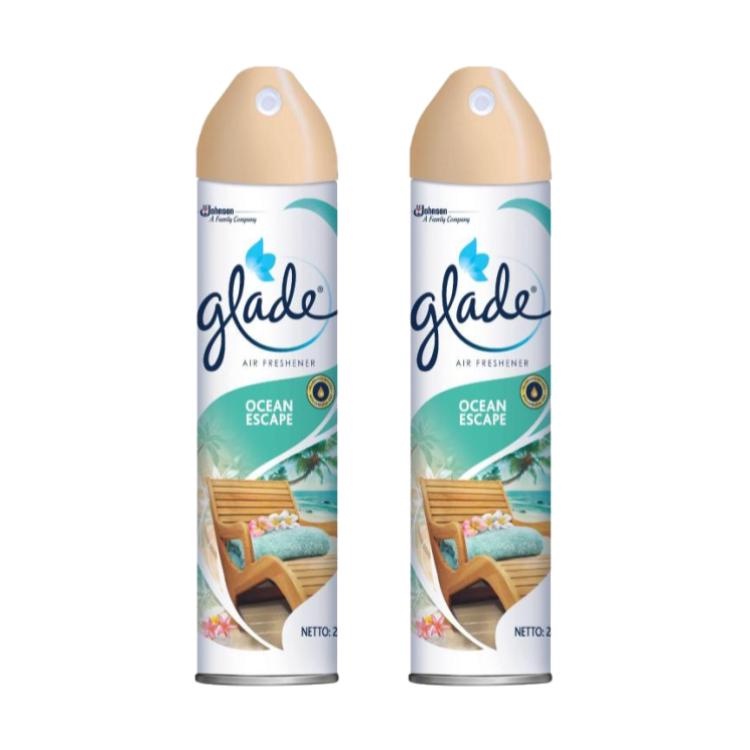Jual Glade Aerosol Ocean Escape 225 ml x2 | Shopee Indonesia