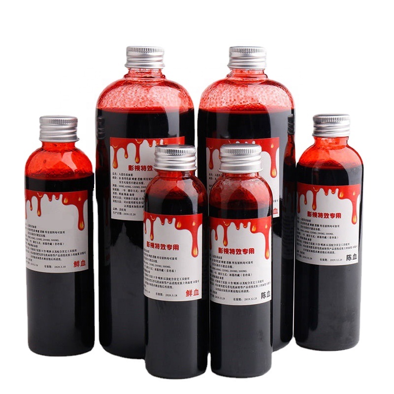 Jual Darah Palsu untuk Permainan / Fake Blood Halloween Makeup Vampire ...