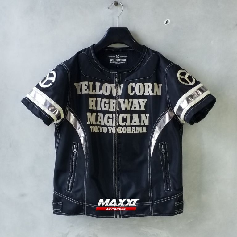 Jual Jaket motor yellow corn - Half Jacket YB 7130T BB (55kg - 60kg ...