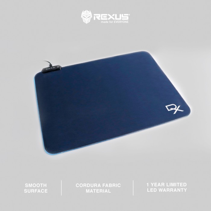 Jual Rexus Mousepad Gaming RGB Daxa Mats Control Edition-L | Shopee ...