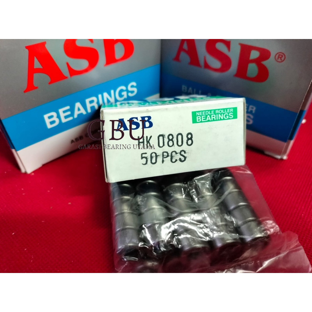 Jual Bearing BAMBU HK 0808 ASB NEEDLE ROLLER 8MM x 12MM X 8MM ( minimal ...