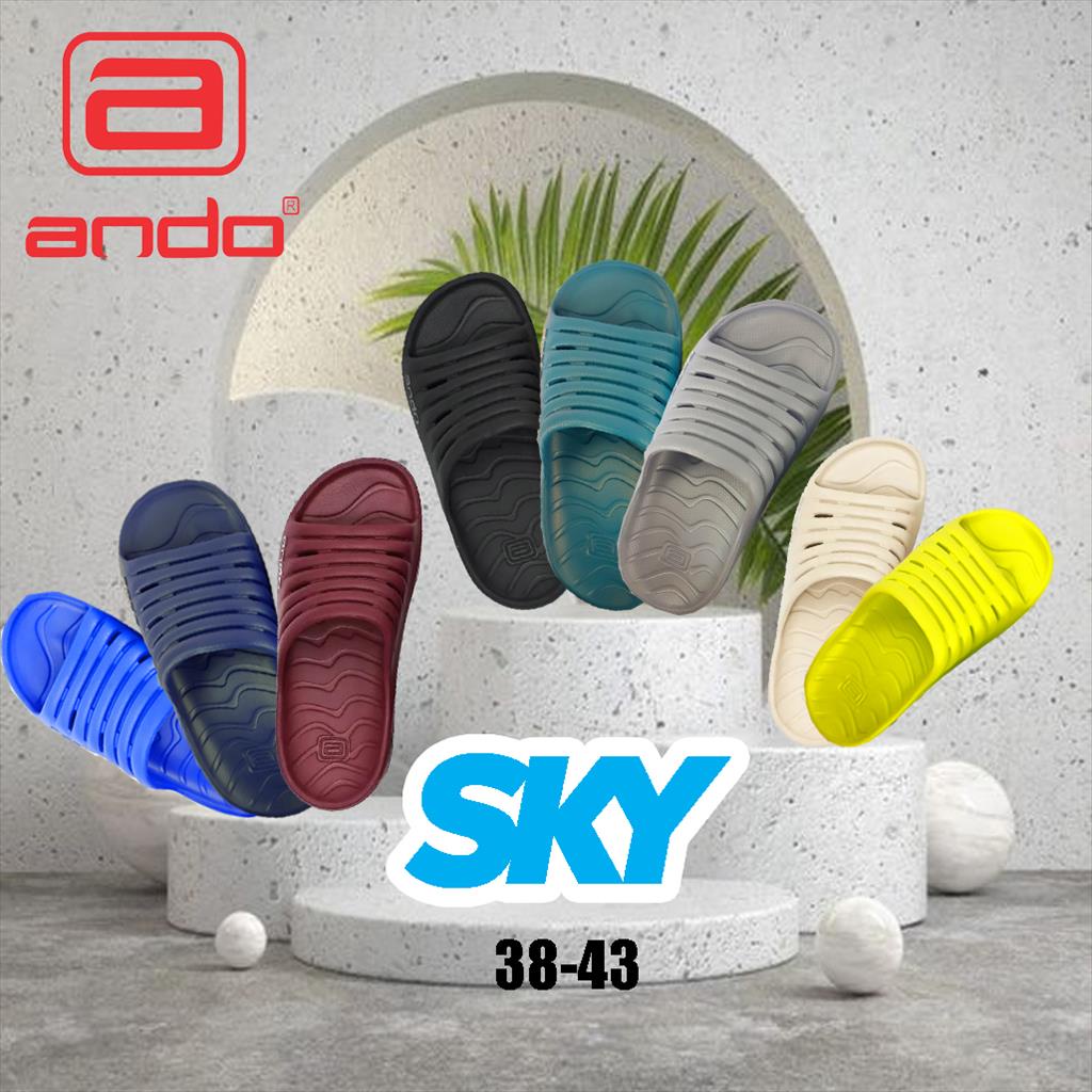 Jual ORIGINAL Sandal Selop ANDO SKY Original / ANDO Original Sendal ...