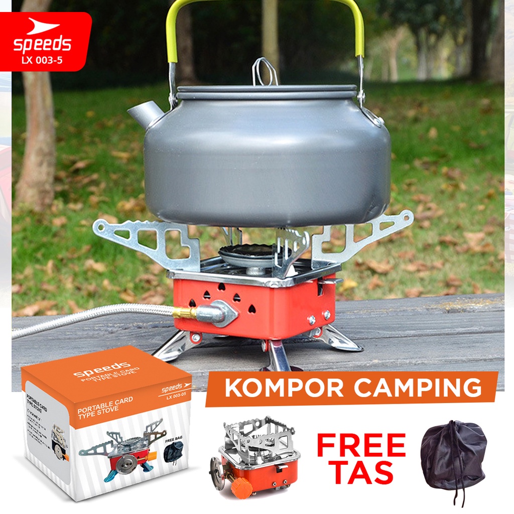 Jual SPEEDS Kompor Camping Gas Alat Masak Lipat Kovar Mini Outdoor ...