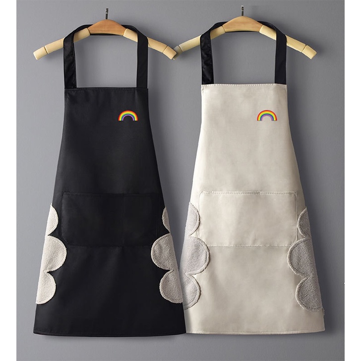 Jual Apron Waterproof Celemek Masak Dapur Pria Wanita Celemek Barista ...