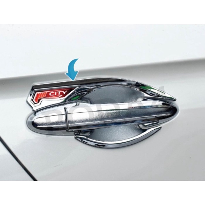 Jual Cover Handle Mobil City Hatchback 2022 Paket Outer Tanki Chrome ...