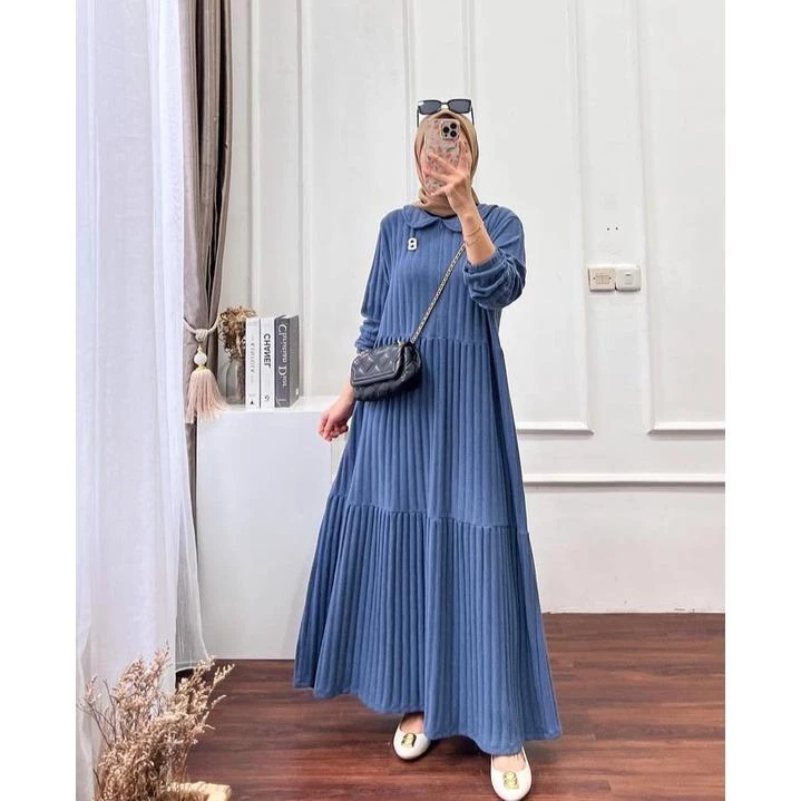 Rekomendasi Lucia Knit Midi Dress untuk Kebutuhan Harian yang Elegan