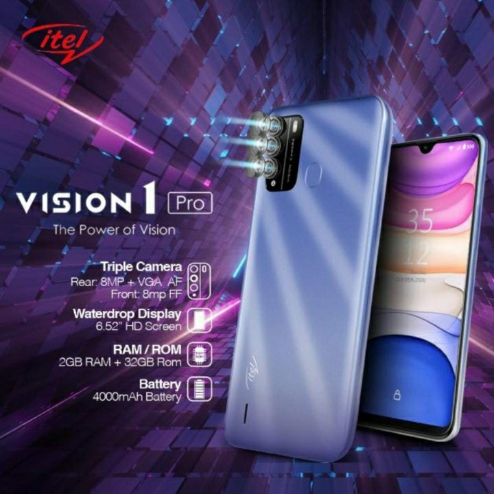 Jual Infinix Itel Vision 1 Pro 2/32Gb - ITEL VISION 1 PRO BARU ...