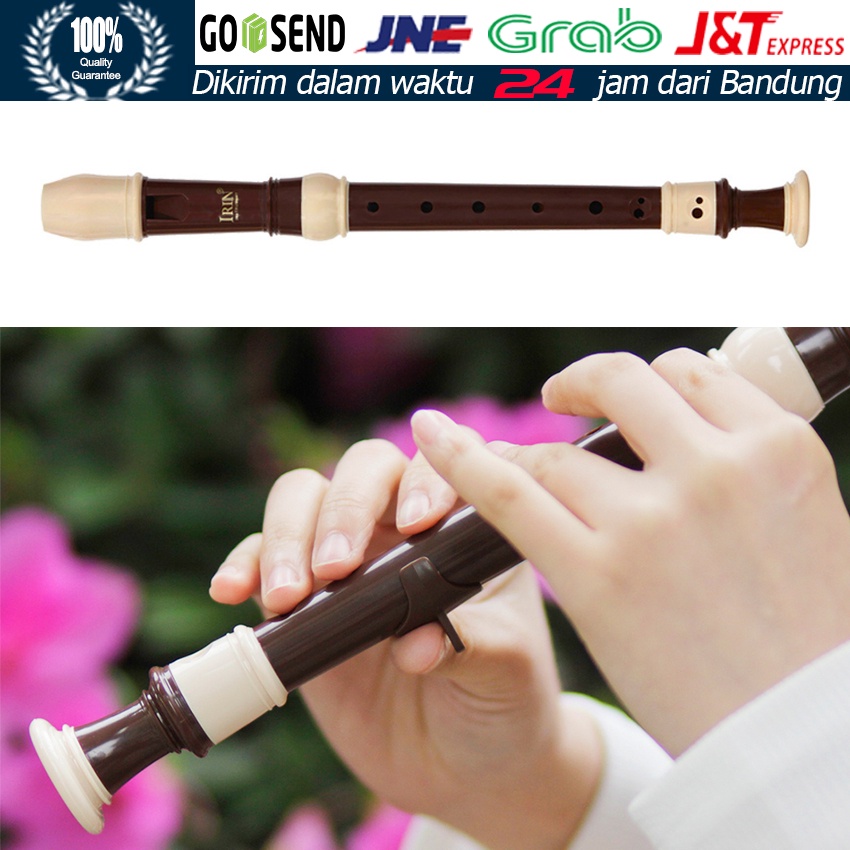 Jual Baroque Recorder Suling Flute / Seruling Soprano Bahan Abs / Alat ...