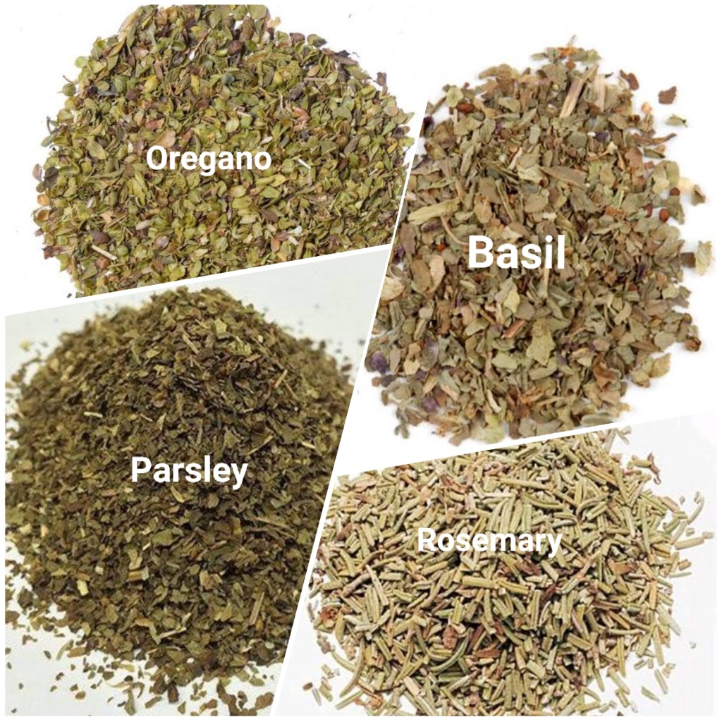 Jual daun parsley 100g/parsley flake/dried parsley/daun parsley kering ...