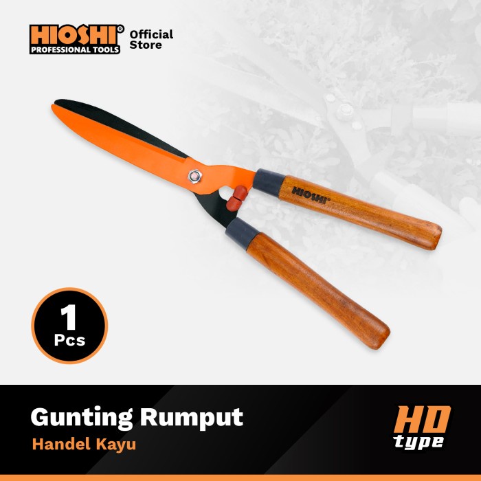 Jual HIOSHI /HGR002/Gunting Rumput /Pagar/Tanaman/Kebun/Baja/Gagang ...