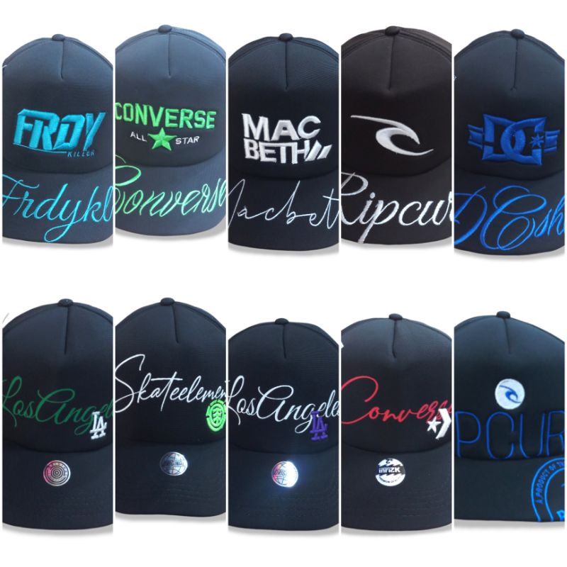 Jual COD NEW TOPI BUILD UP/BILL UP/BUILT UP UNISEX | Shopee Indonesia