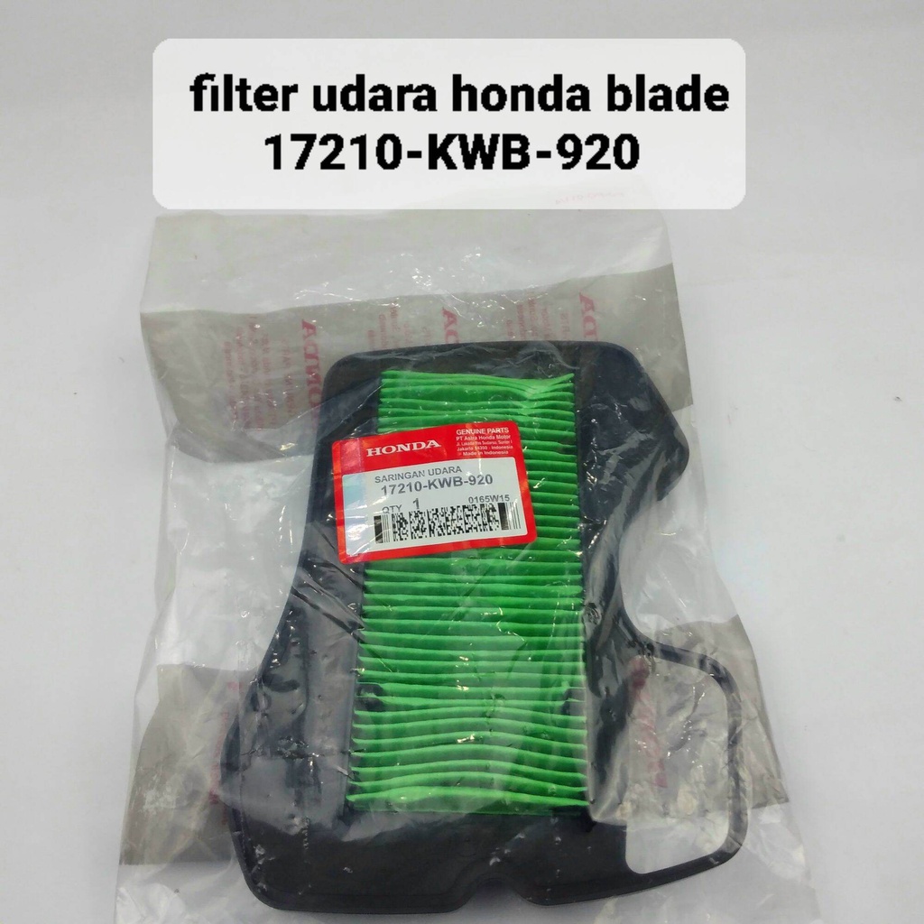 Jual saringan udara motor blade KWB - filter udara sepeda motor honda ...
