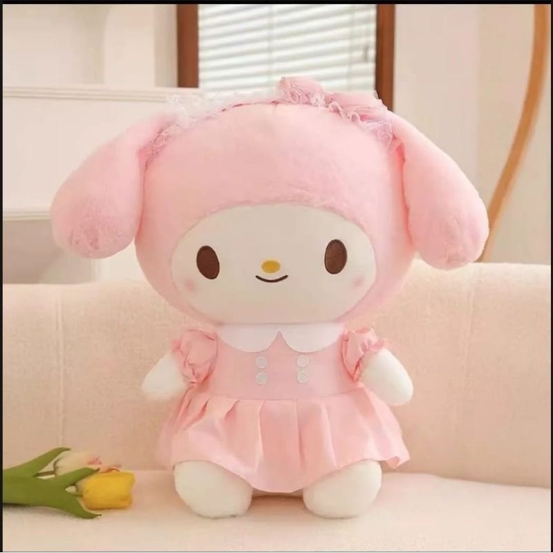 Jual Boneka Kuromi Melody Mainan Anak high quality kartun kuromi my ...