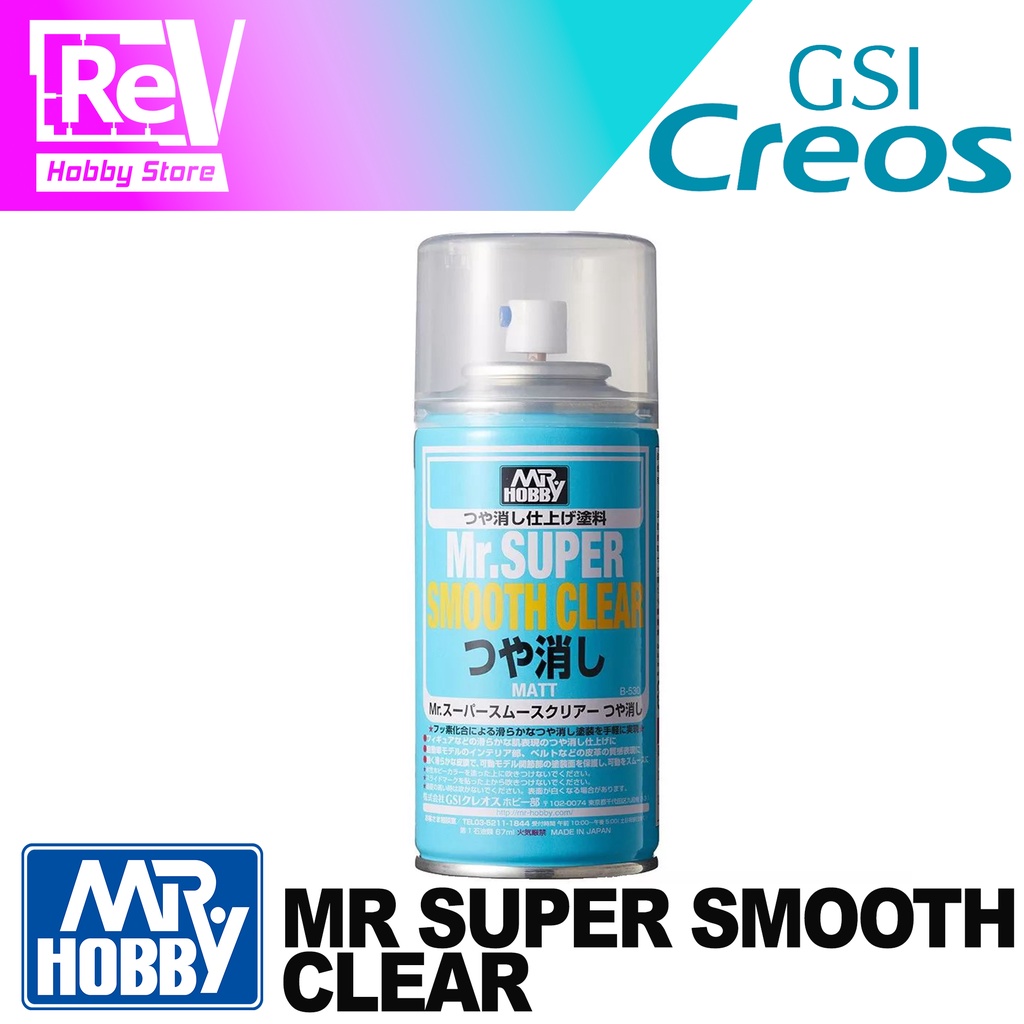 Jual MR SUPER SMOOTH FLAT SPRAY TOP COAT MR COLOR CAT GUNDAM AIRBRUSH ...