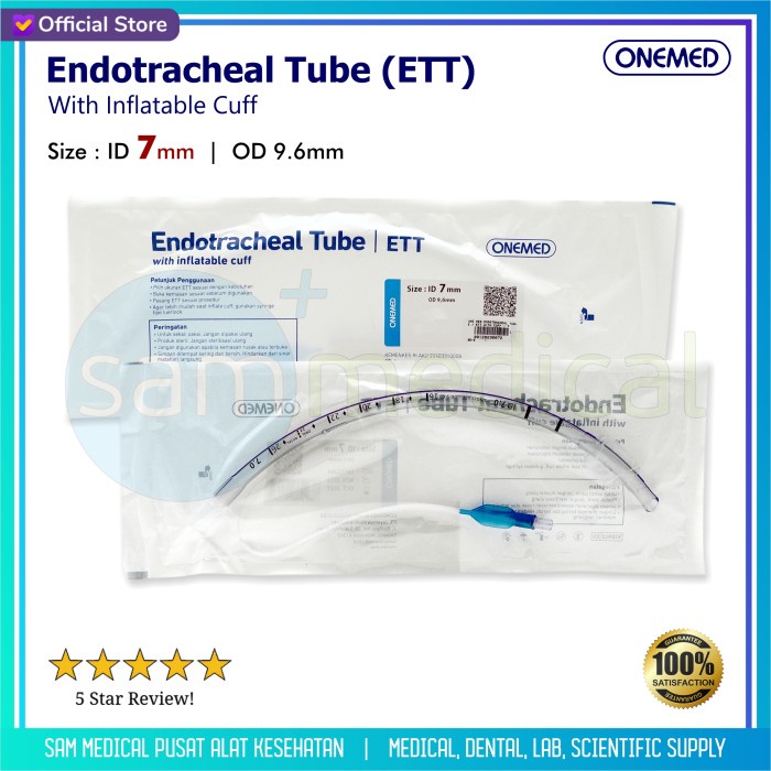 Jual OneMed Endotracheal Tube / ETT With Cuff | Shopee Indonesia