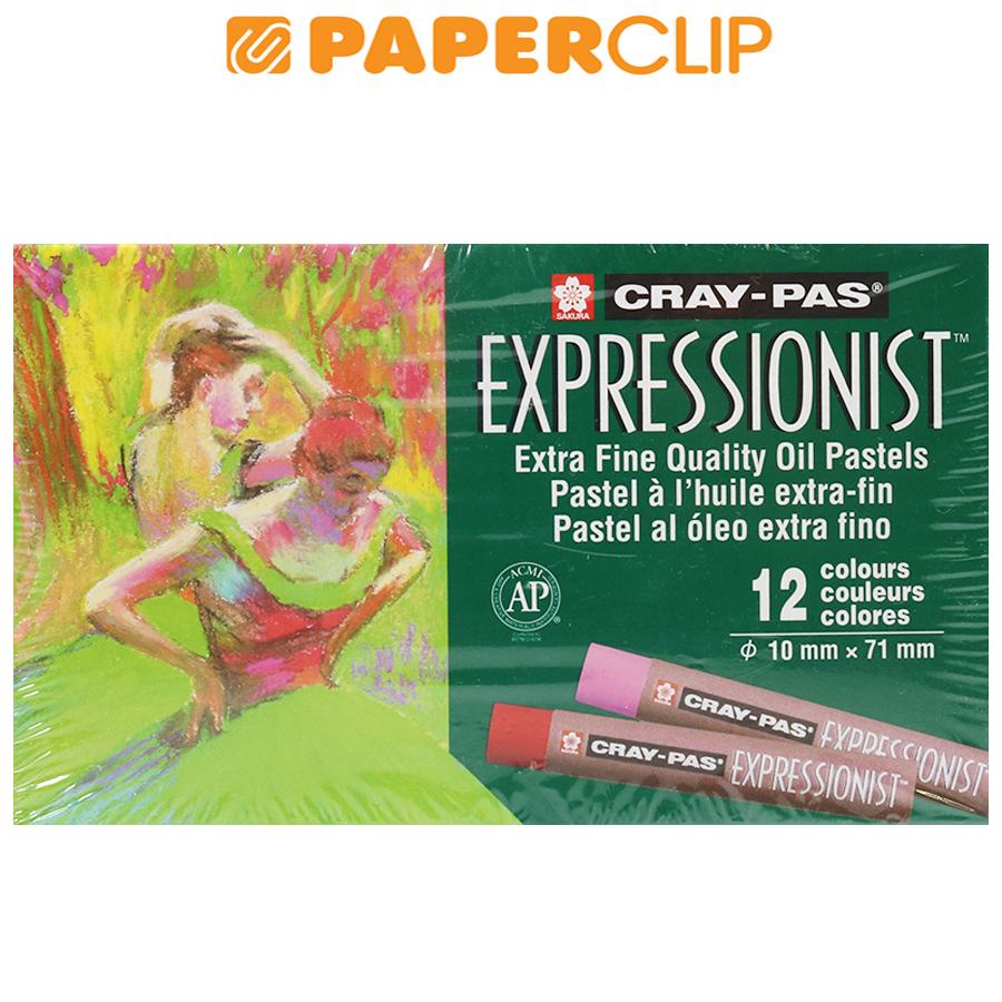 Jual CRAYON OIL PASTEL SAKURA CRAY-PAS EXPRESSIONIST XLP12 12C | Shopee ...