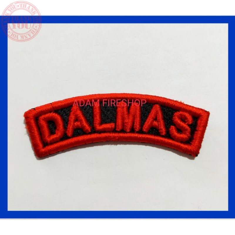 Jual Bordir BORDIR DALMAS POLRI Bordir Nama Dadabisa pesan satuan | Shopee Indonesia