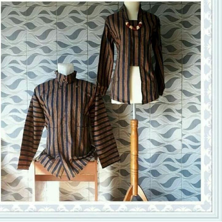 Jual Kebaya dan Sorjan ず BEST SELLER ‼️Baju lurik |Lurik wanita | Lurik pria| baju lurik jawa ...