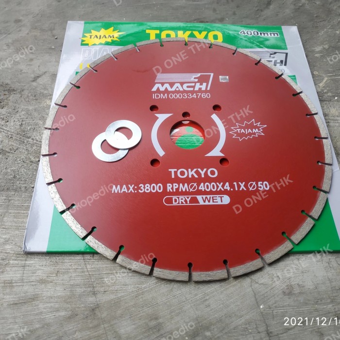 Jual Diamond Cutting Wheel 14" TOKYO Mata Pisau Potong Granit Aspal ...