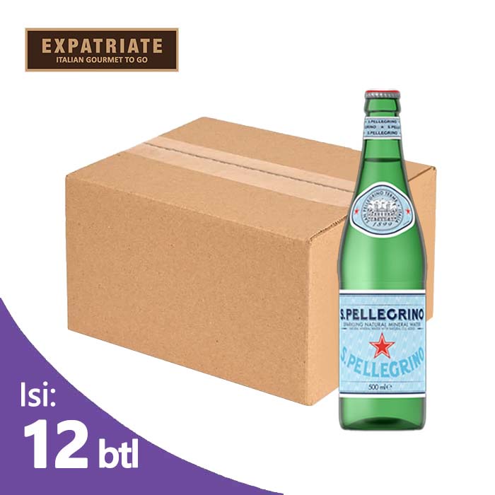 Jual San Pellegrino Sparkling Mineral Water 750ml (12pcs) | Shopee Indonesia