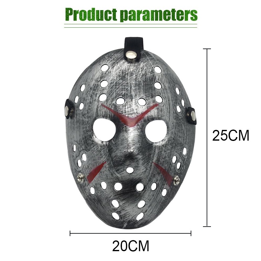 Jual Topeng Jason Friday The 13th Mask Killer Topeng Cosplay Halloween ...