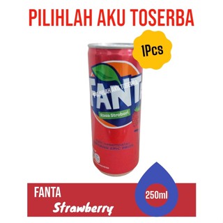 Jual Fanta Strawberry KALENG CAN 250 ml - ( HARGA 1 DUS ) | Shopee Indonesia