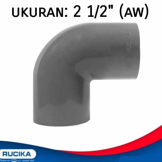 Jual Keni 2 1/2" inch AW RUCIKA Elbow Knee Kenie L Knie 2,5 2.5 inch ...